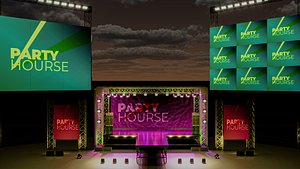 Blender Nightclub Models | TurboSquid