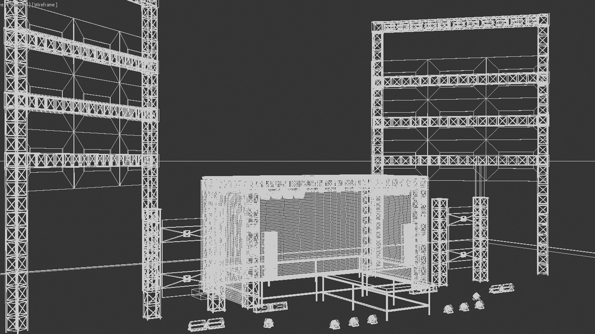 3D Celebration Stage - TurboSquid 2229221