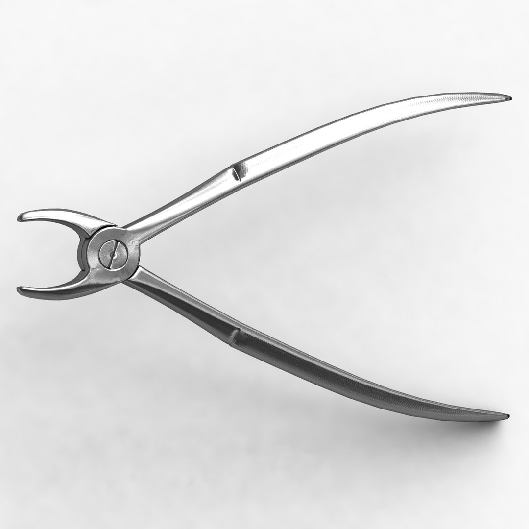 dugm04 extracting forcep 3d max