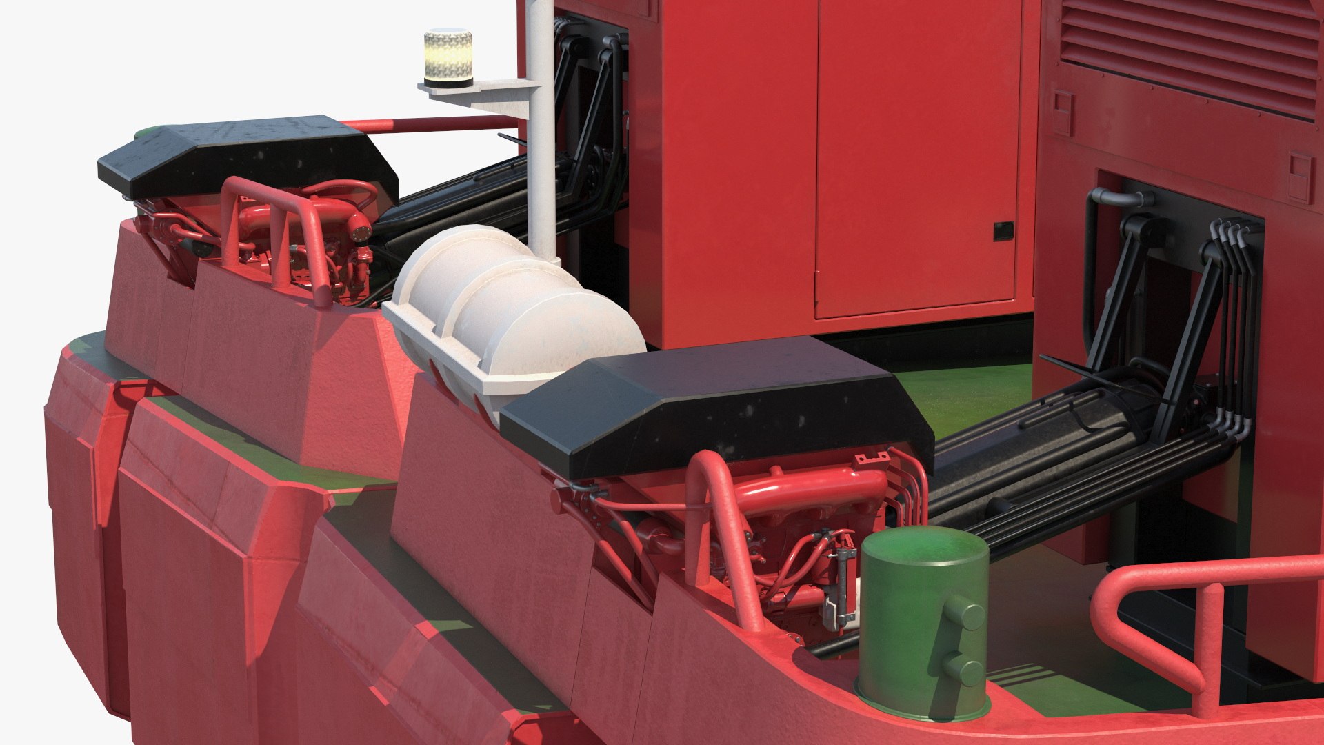 3D Split Hopper Barge With Crushed Stone Load - TurboSquid 2426066