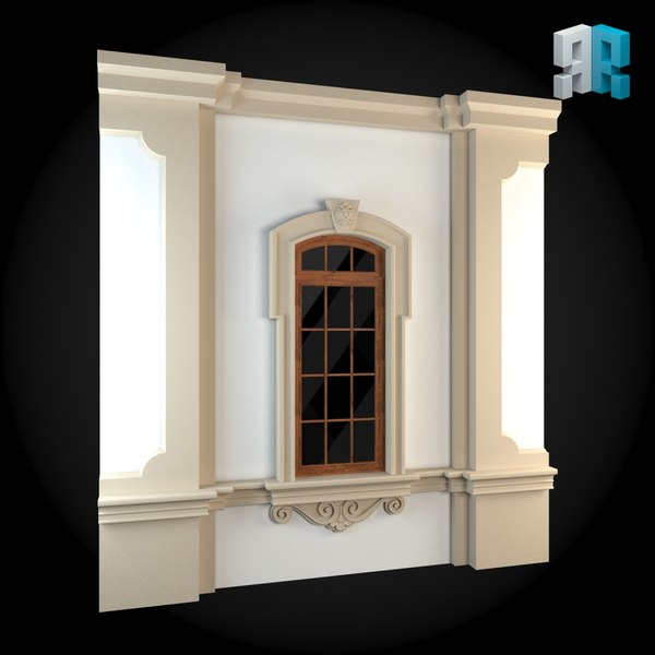 3d architectural modules model