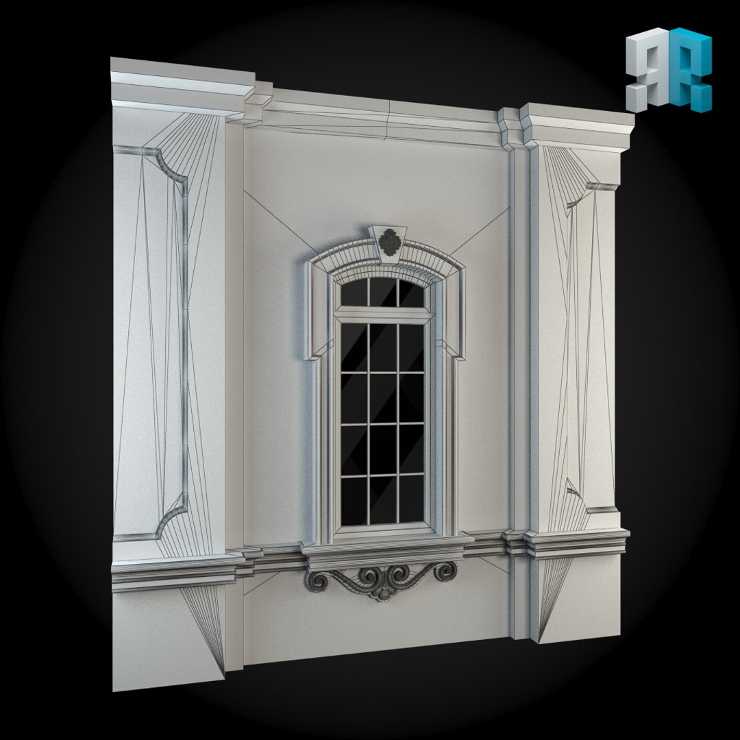 3d Architectural Modules Model