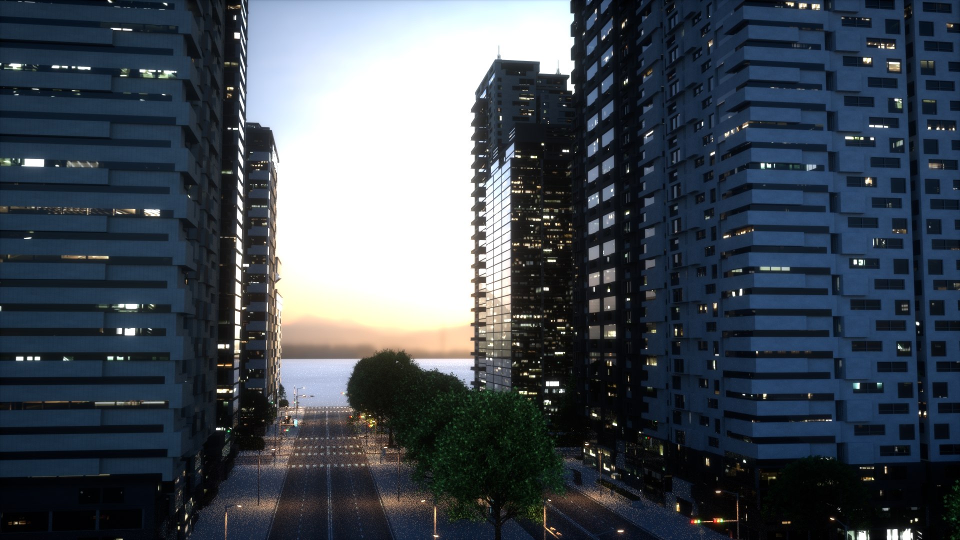 City Block Type B40 3D Model - TurboSquid 2092369