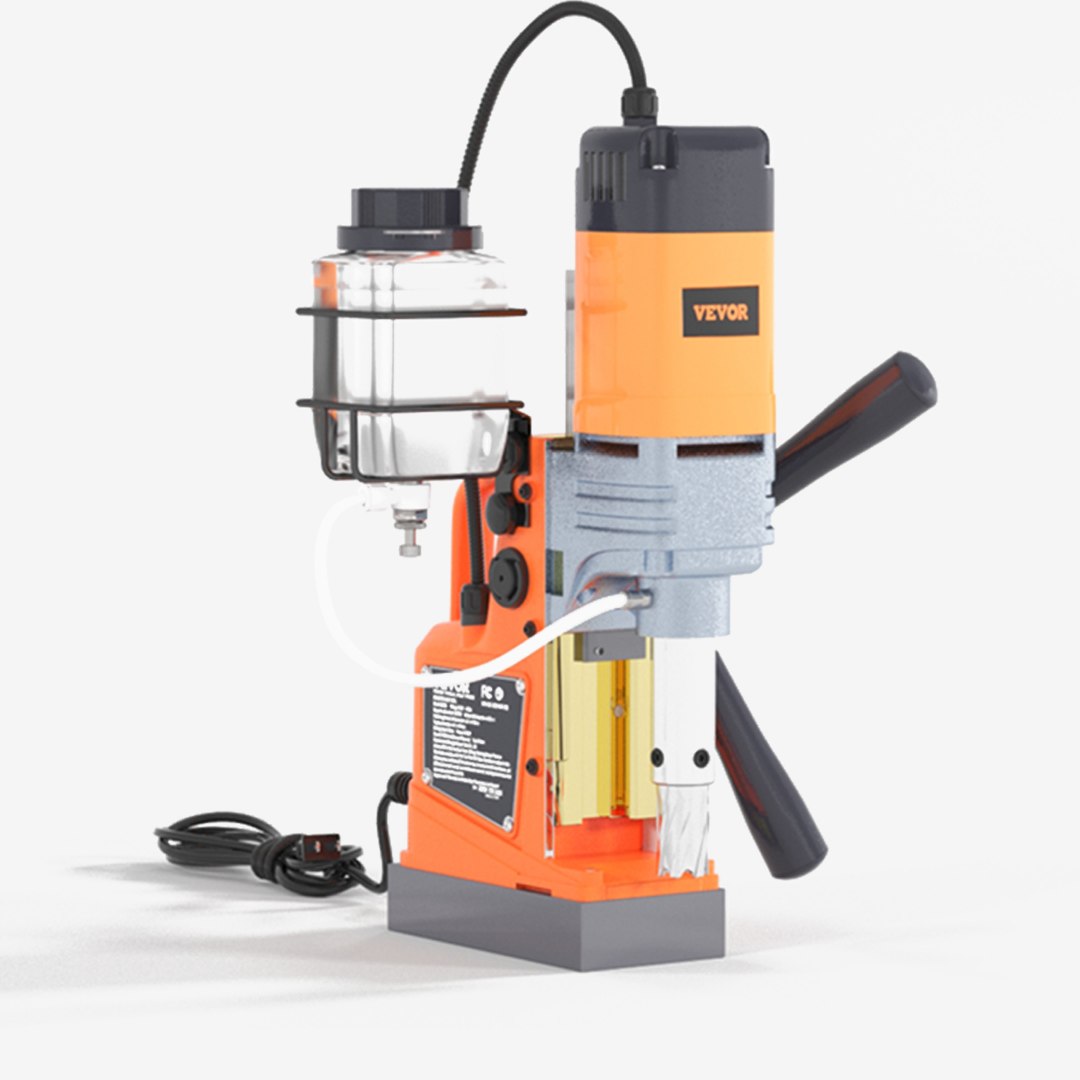 3D VEVOR Magnetic Drill Model - TurboSquid 2237941