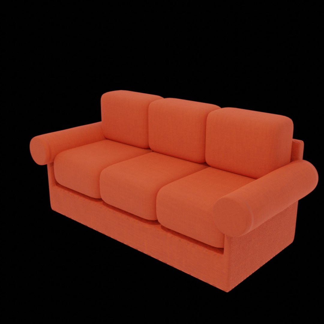 3D Couch model - TurboSquid 1791045
