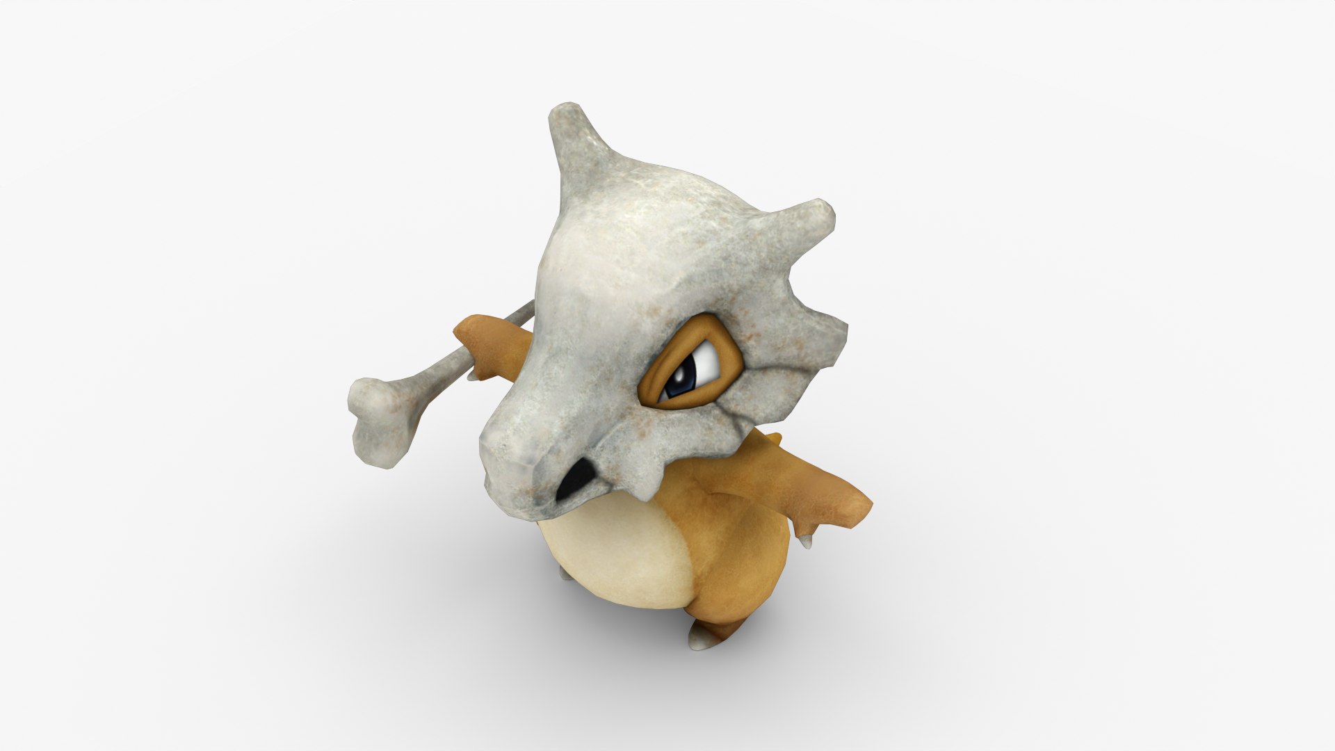 Cubone Pokemon Model - TurboSquid 2313225