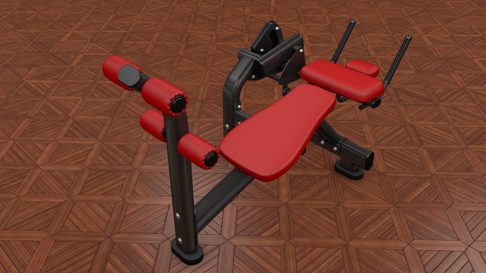 GYM AB Machine 3D - TurboSquid 2005903