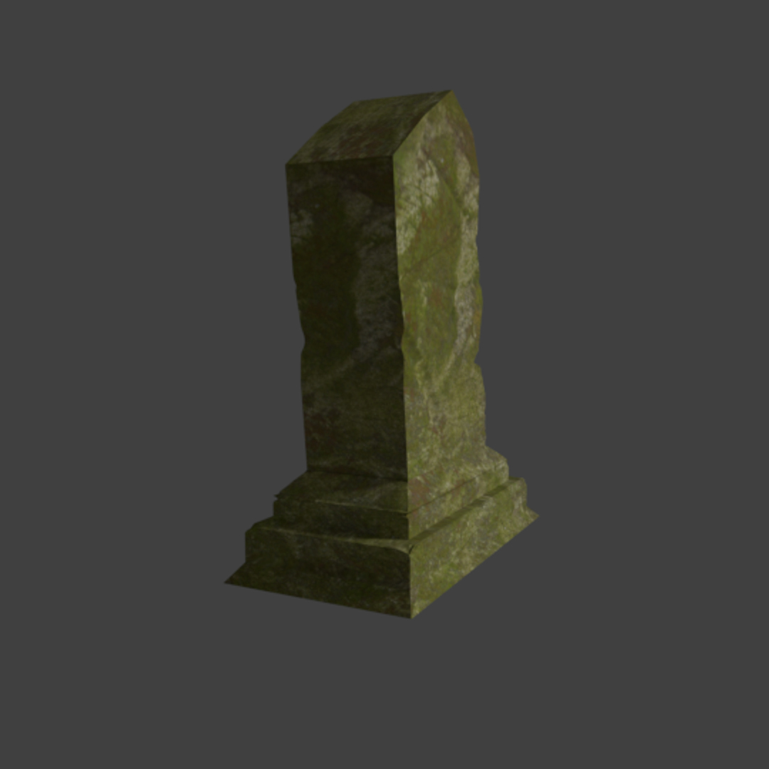 Free old gravestone 3D - TurboSquid 1452174