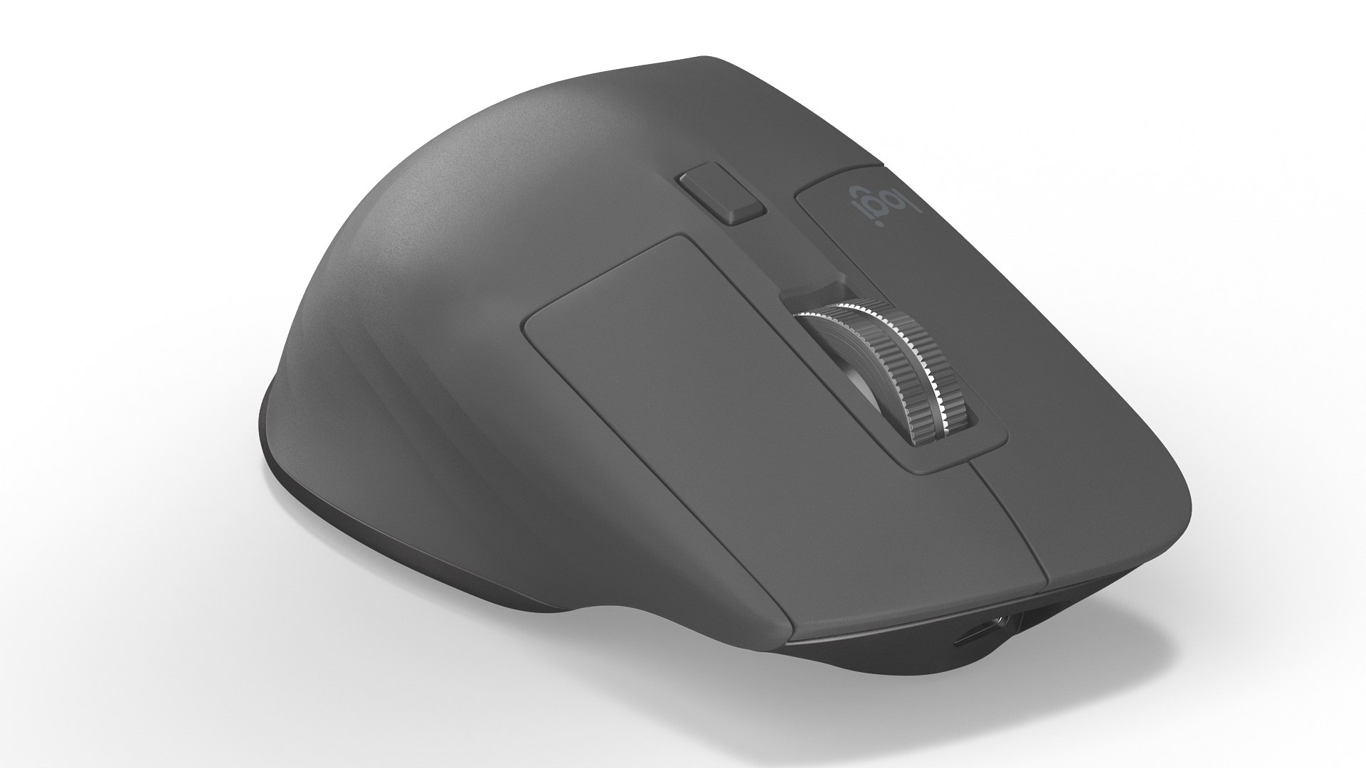 3D Model Logitech MX Master 3S Wireless Mouse Black - TurboSquid 2217154
