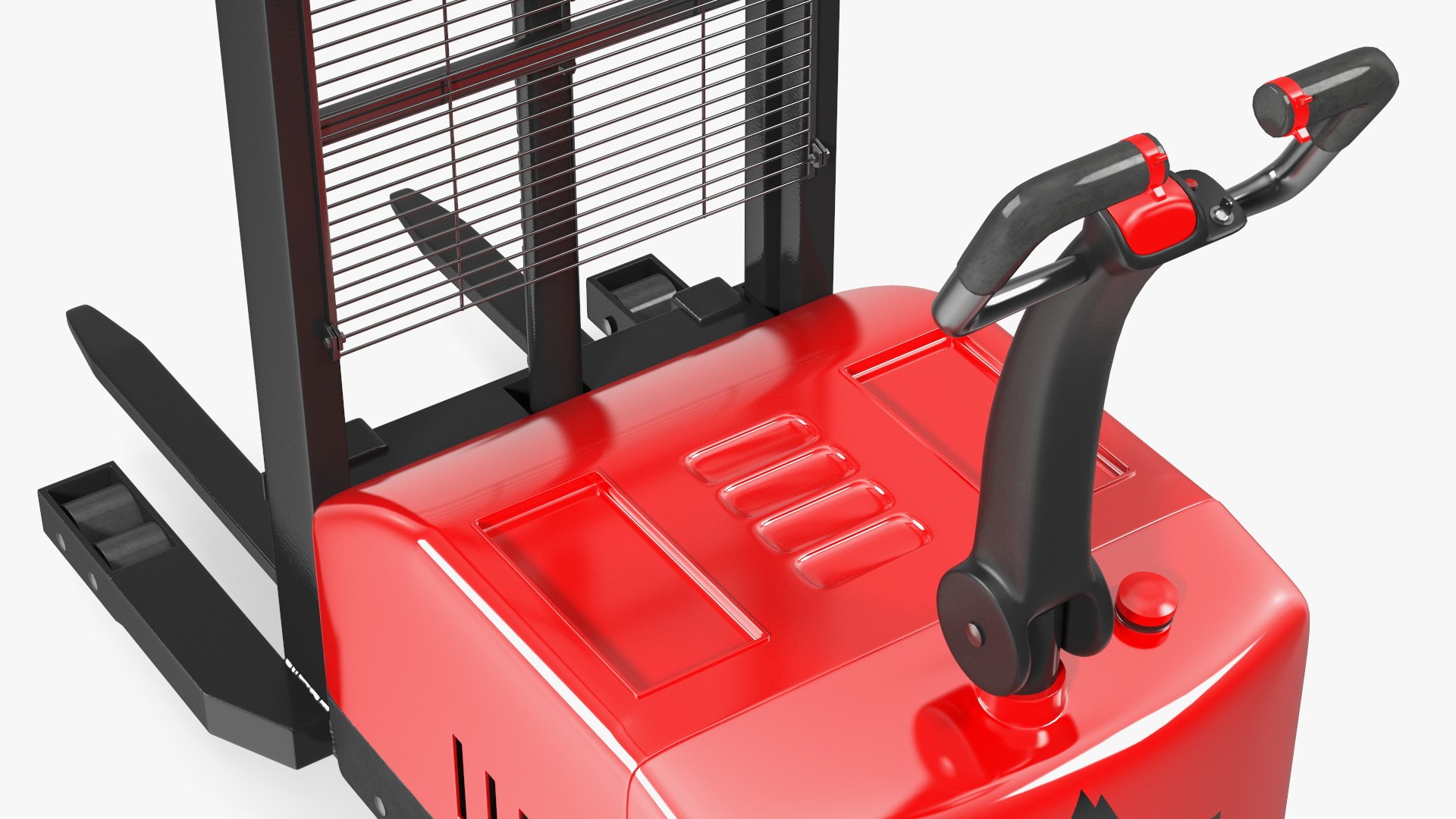 3D Powered Forklift with Fixed Legs Rigged model - TurboSquid 2142615