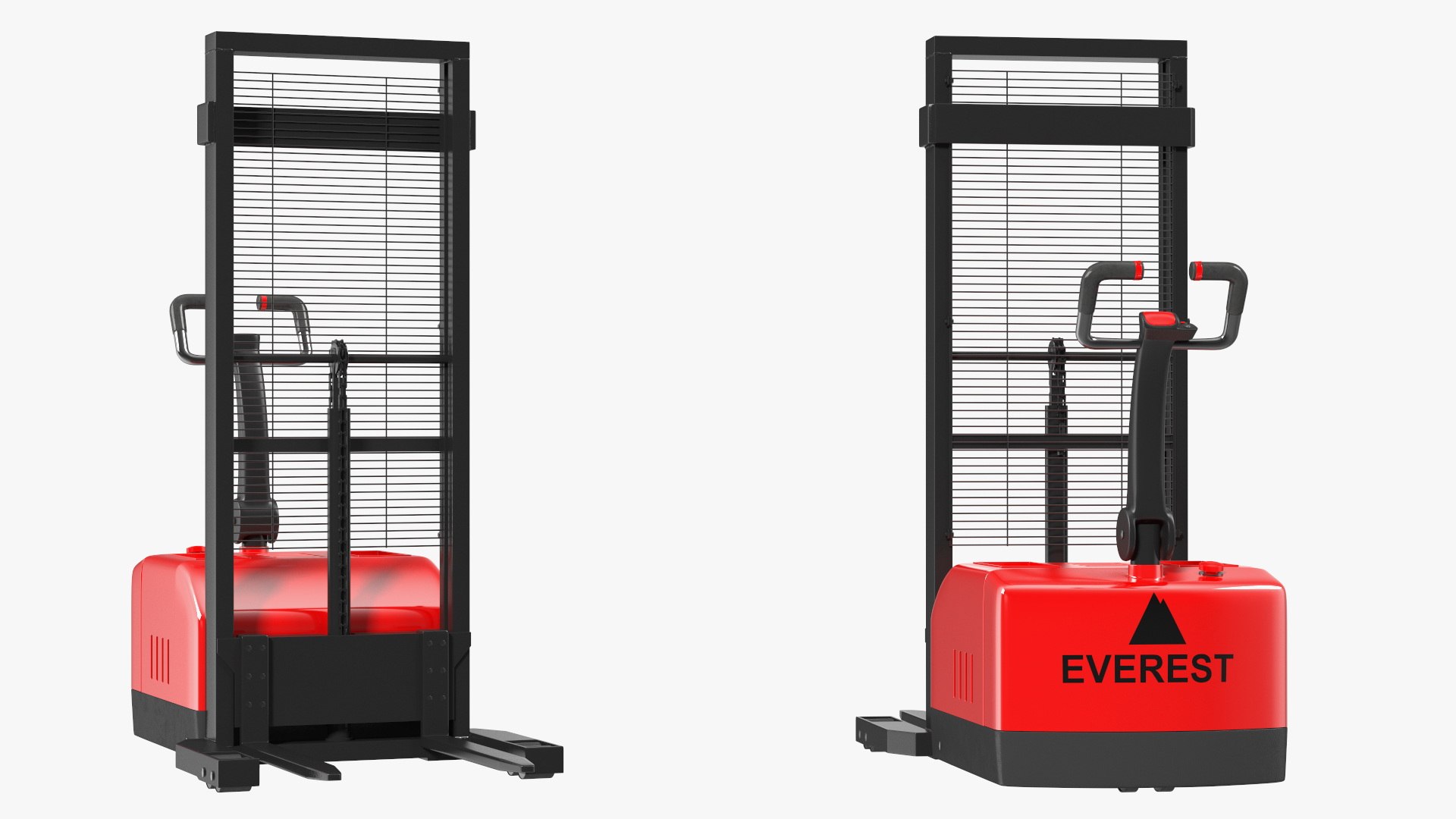 3D Powered Forklift with Fixed Legs Rigged model - TurboSquid 2142615