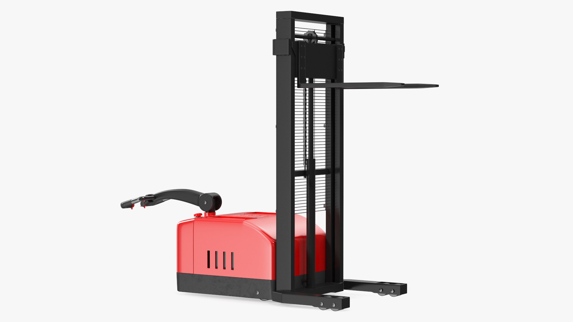 3D Powered Forklift with Fixed Legs Rigged model - TurboSquid 2142615