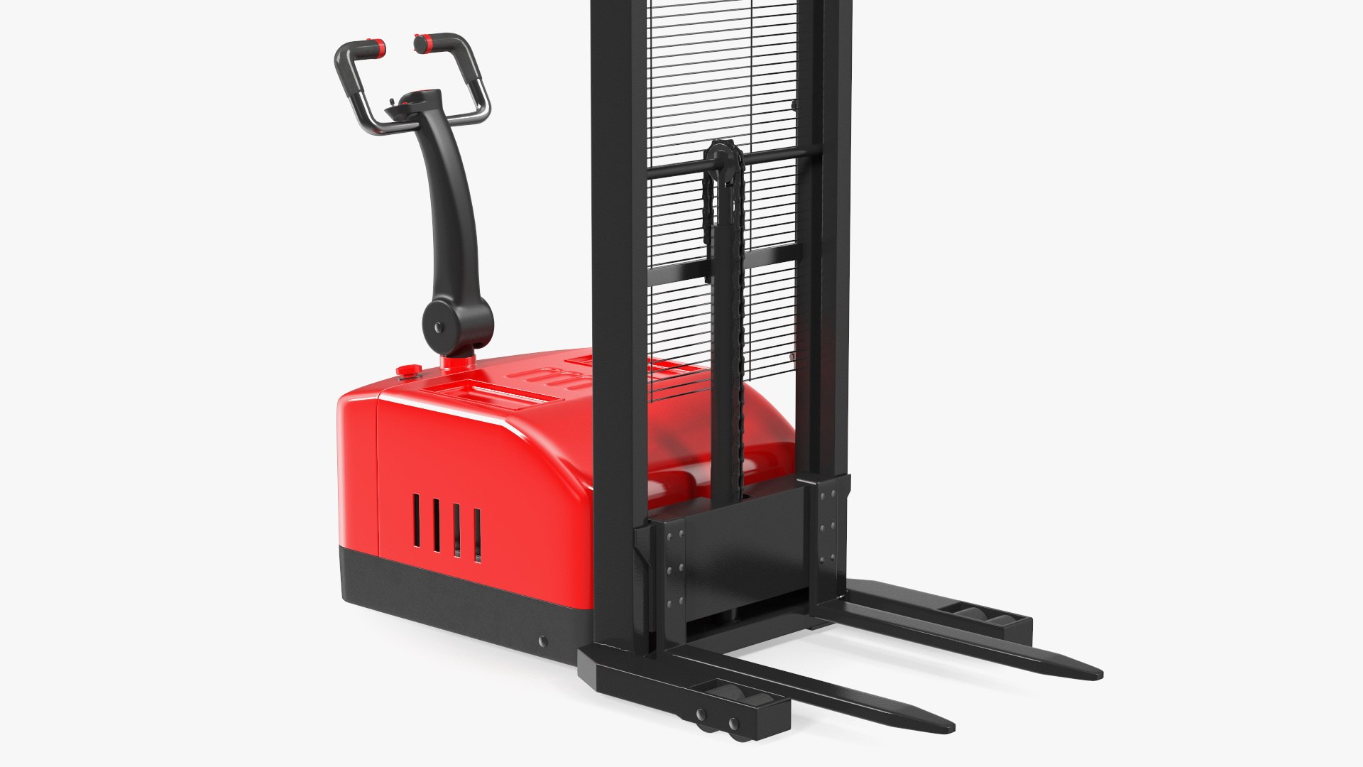 3D Powered Forklift with Fixed Legs Rigged model - TurboSquid 2142615