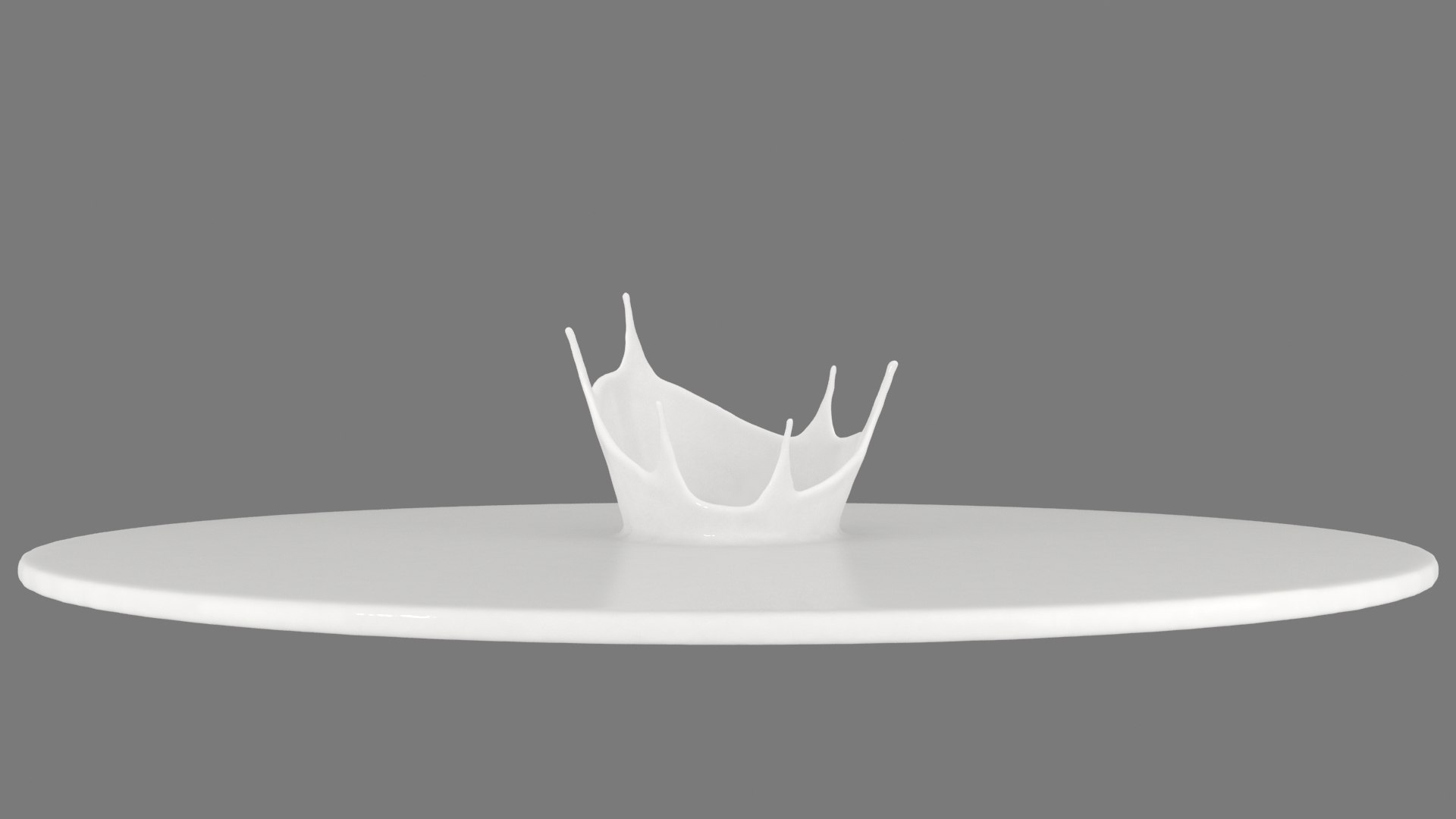 Liquid Crown Splash Model - TurboSquid 1947842