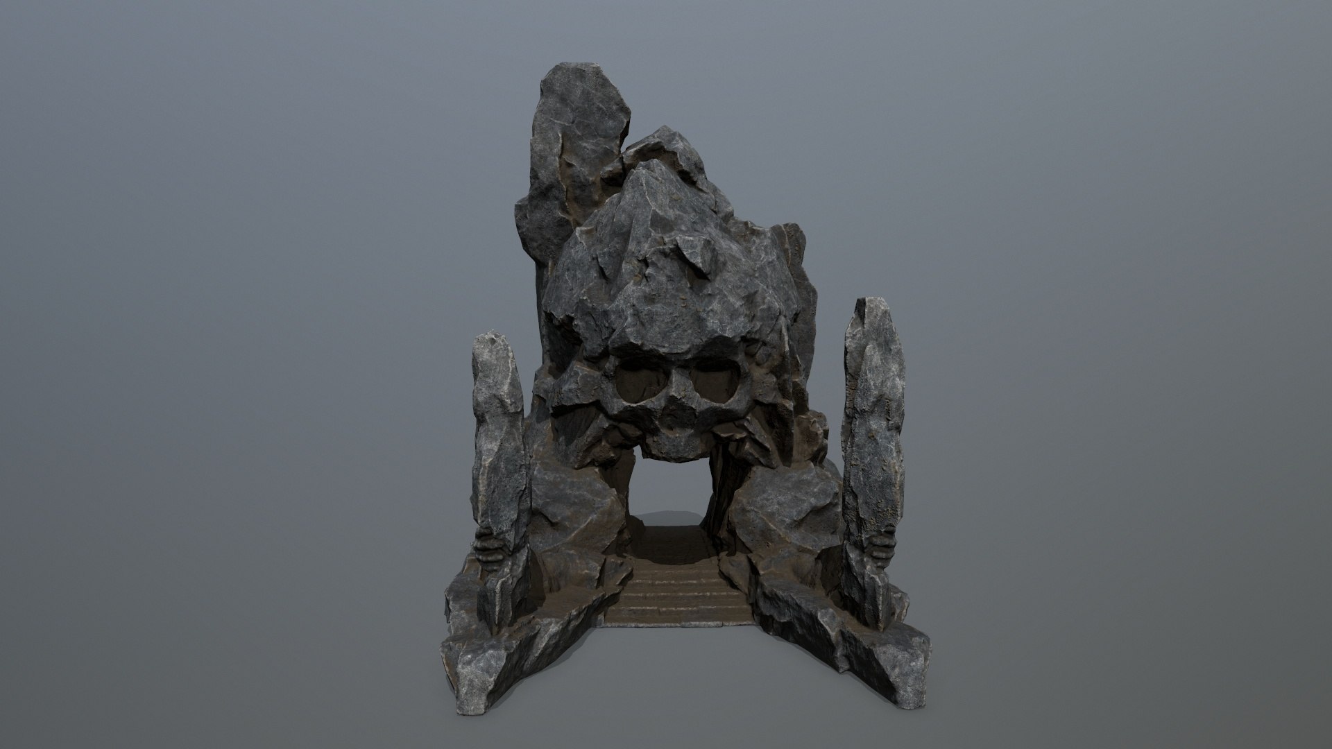 3D Model Skull Gate - TurboSquid 2147064