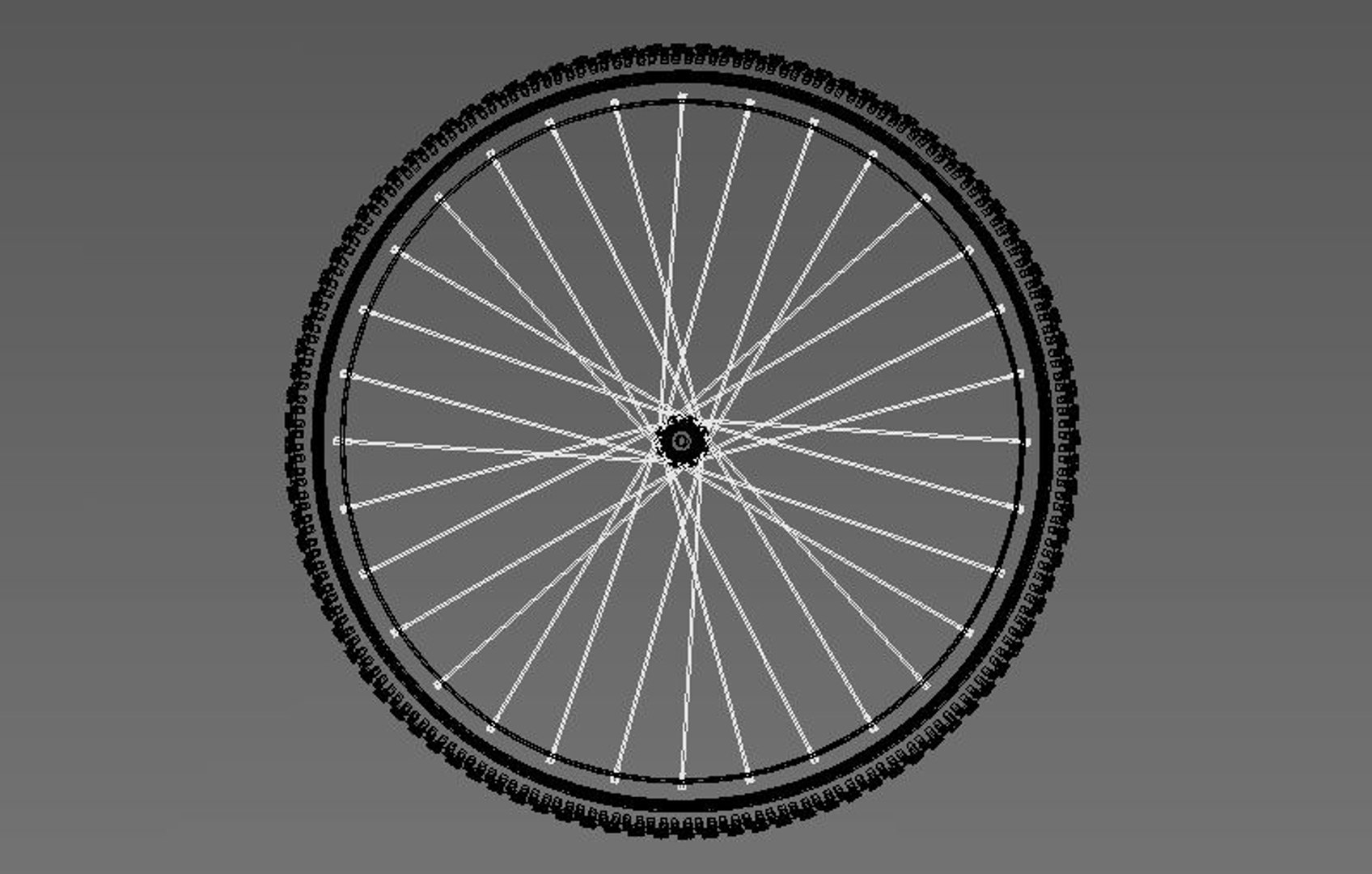 3D Bicycle Rim With Tire Off-road 3D Model - TurboSquid 1717694