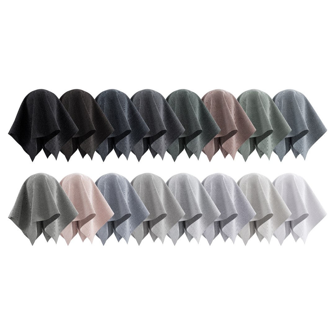 3D Keymer Textile Boulevard Collection Vol2 - TurboSquid 2204295