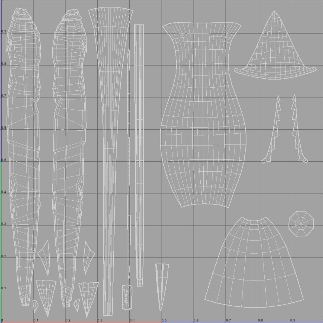 3D Low-Poly Model Sword - Feather Raven - TurboSquid 1813570