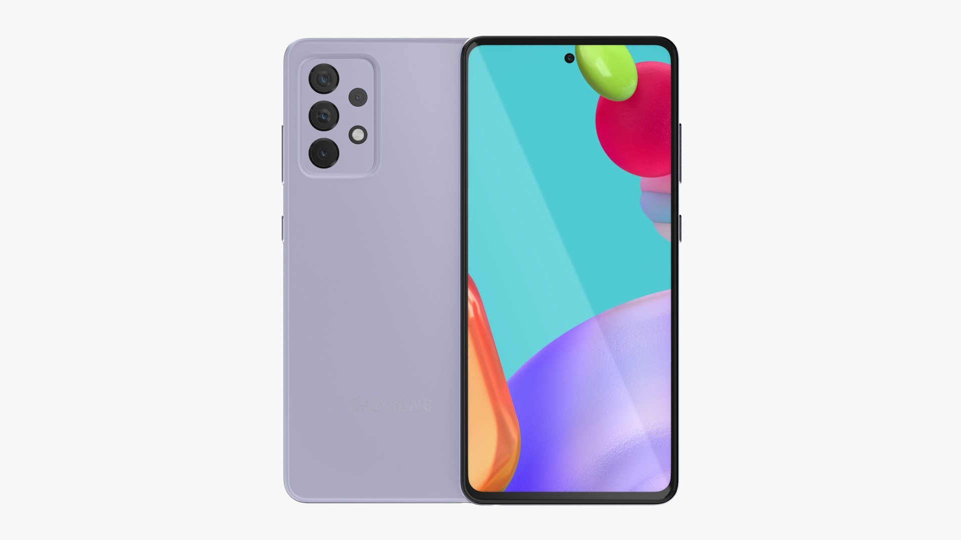 Samsung galaxy a72 3D model - TurboSquid 1694694