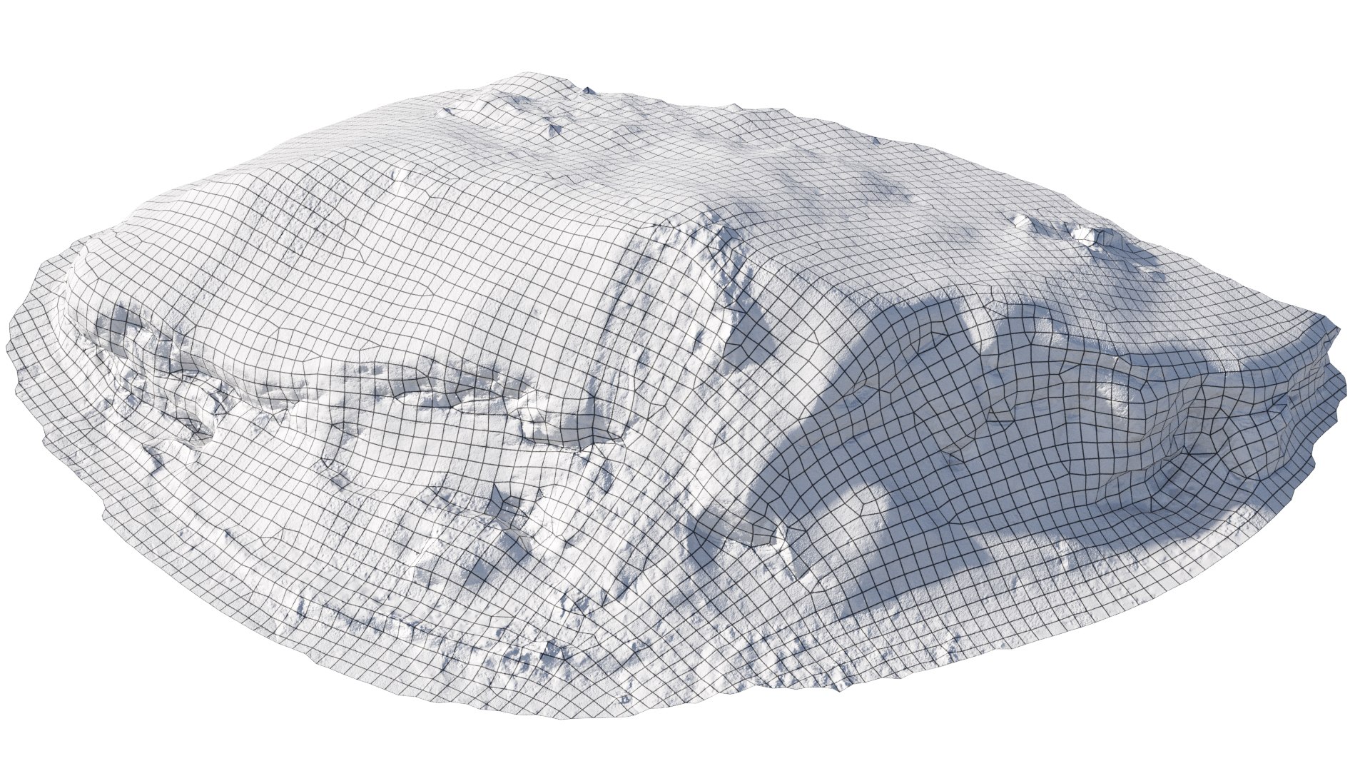 Winter Snow Pile 3D Model - TurboSquid 1889499