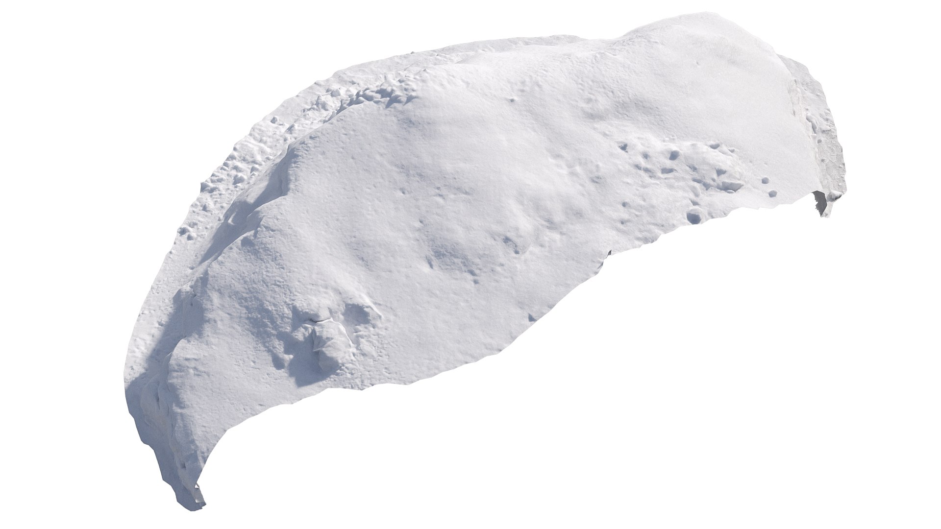Winter Snow Pile 3D Model - TurboSquid 1889499