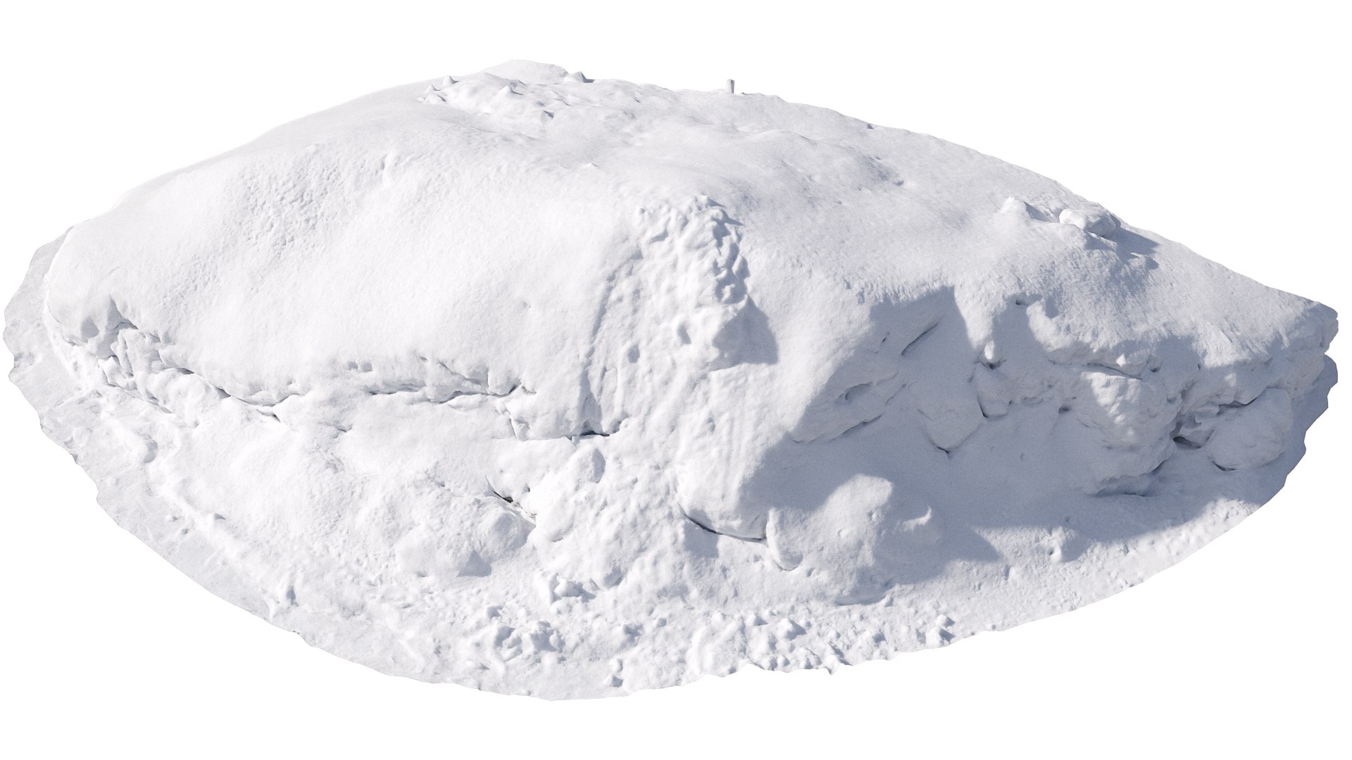 Winter Snow Pile 3D Model - TurboSquid 1889499