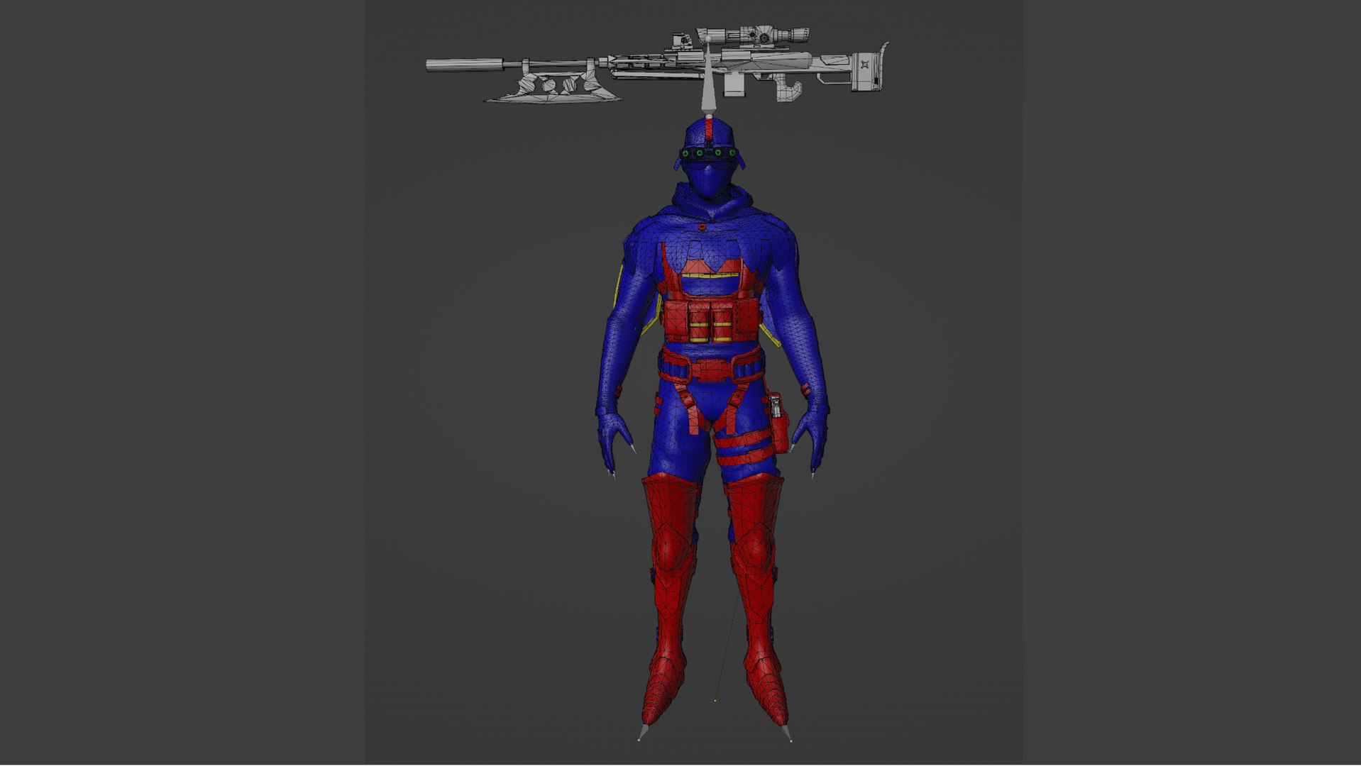 Sniper Medieval Tech Model - TurboSquid 2111257