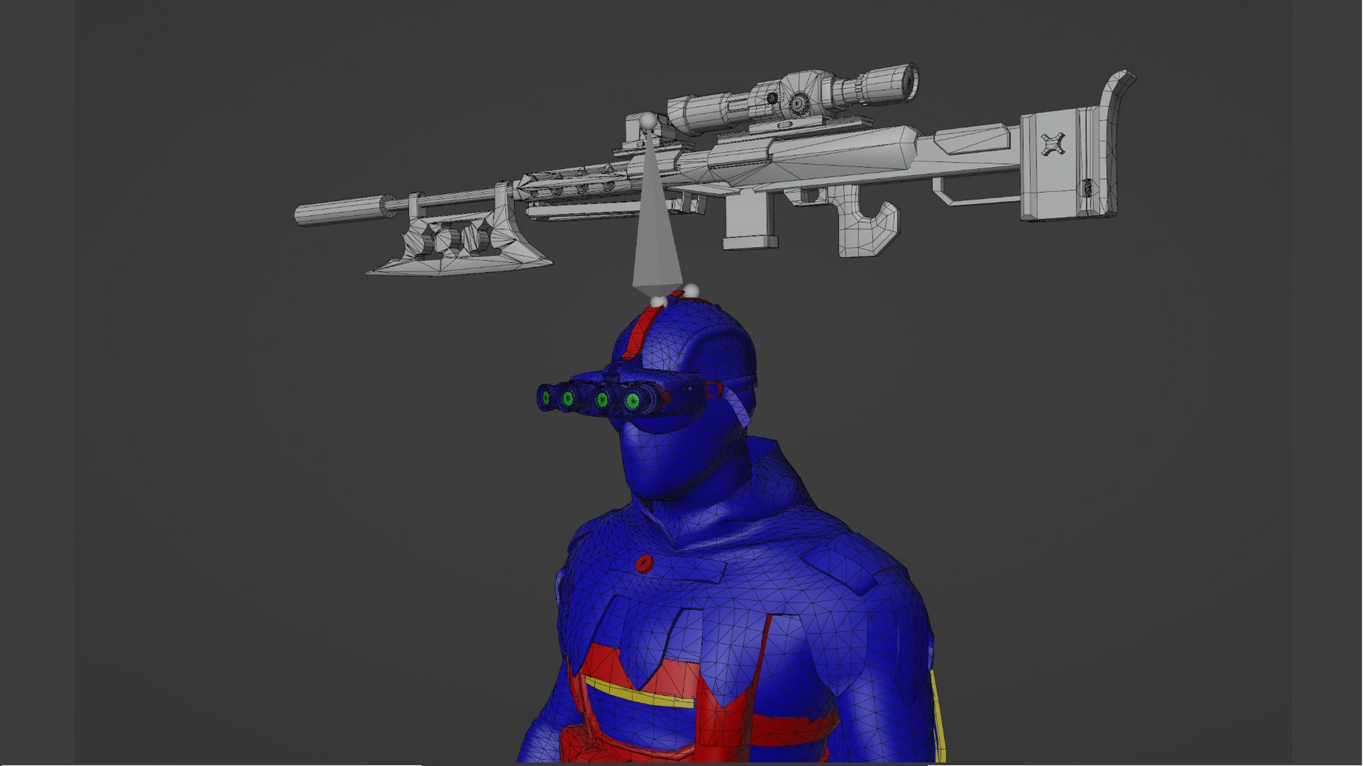 Sniper Medieval Tech Model - TurboSquid 2111257