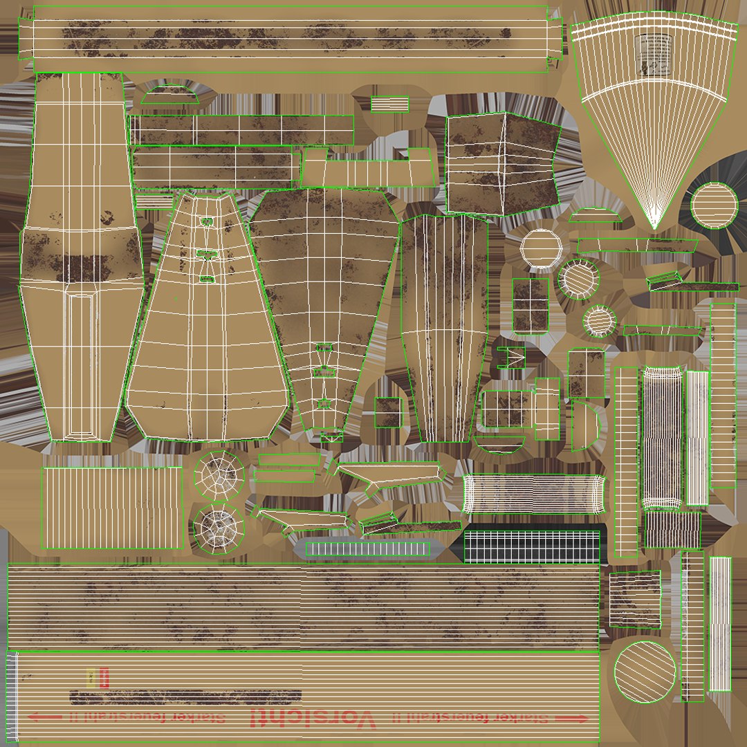 Panzerfaust 150M Anti-tank Rocket Launcher Low-poly PBR Model ...