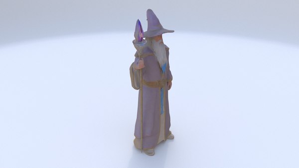 modelo 3d mago - TurboSquid 2331141