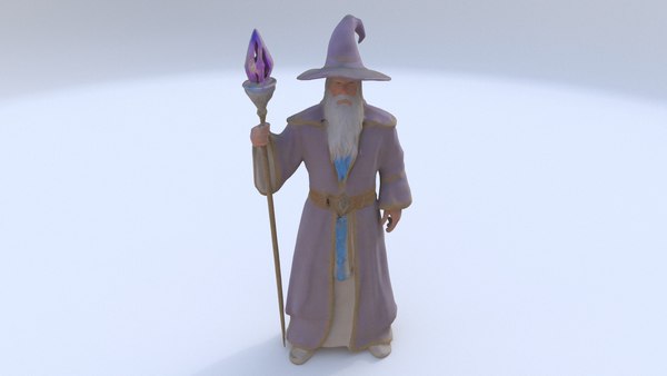 modelo 3d mago - TurboSquid 2331141