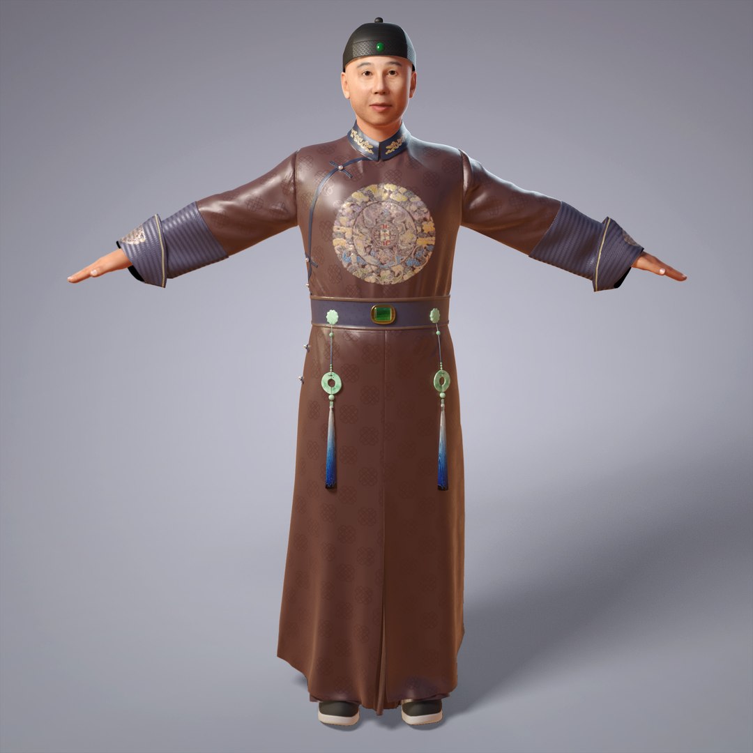 Clothing Qing Dynasty 3D - TurboSquid 1699605