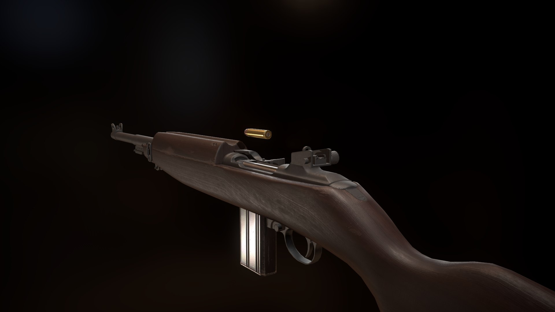 M1 Carbine 3D Model - TurboSquid 1698970