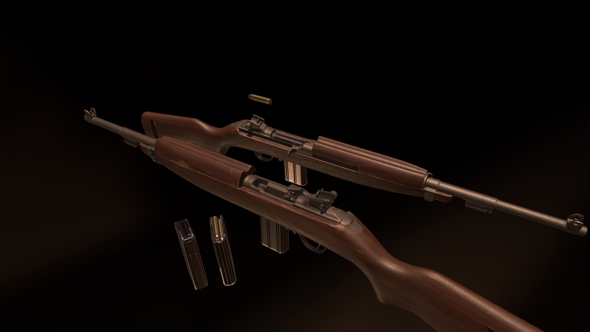M1 Carbine 3D Model - TurboSquid 1698970
