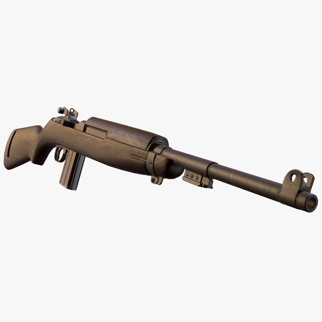 M1 Carbine 3D Model - TurboSquid 1698970