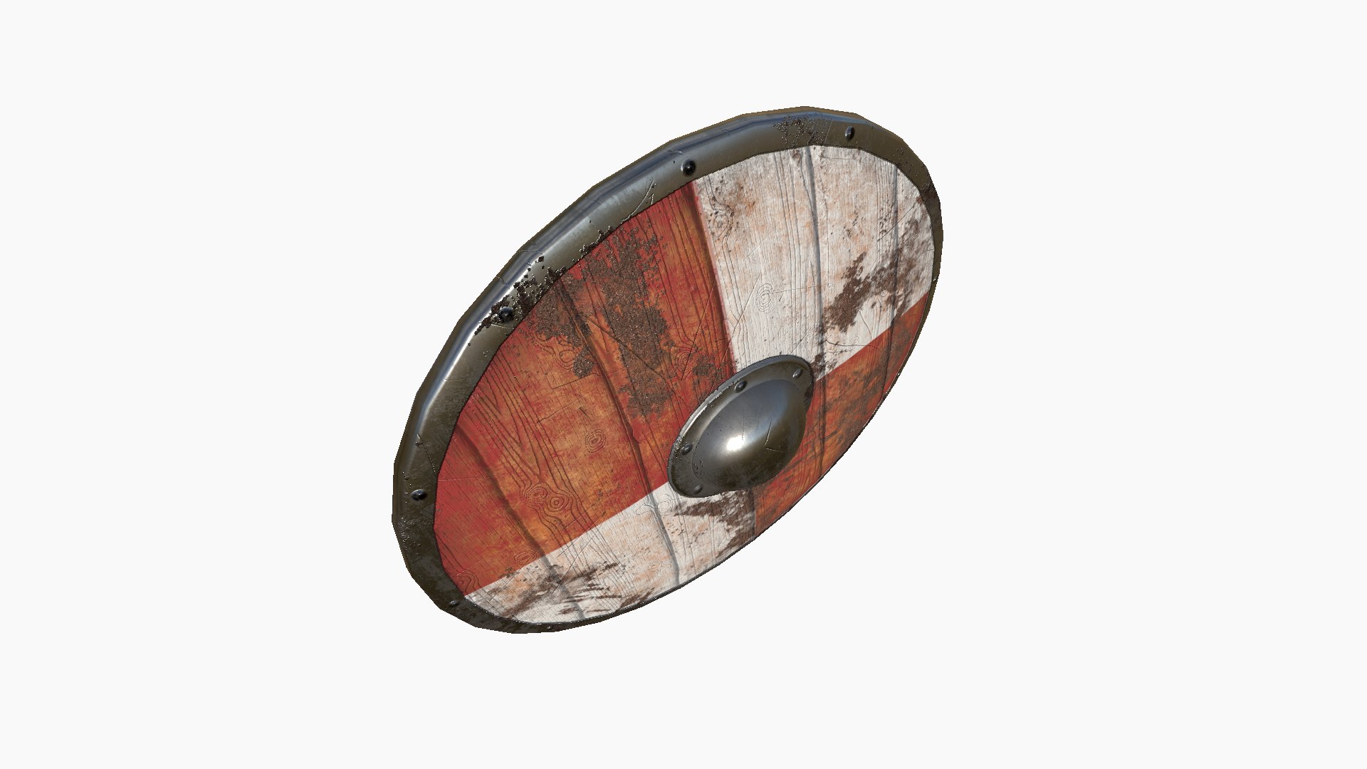 3D Viking Shield A04 Rust - Character Weapon Design - TurboSquid 2234779