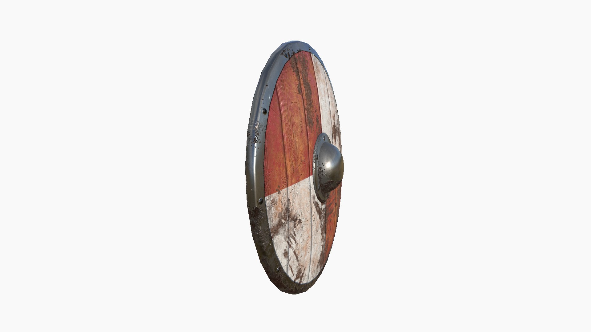 3D Viking Shield A04 Rust - Character Weapon Design - TurboSquid 2234779