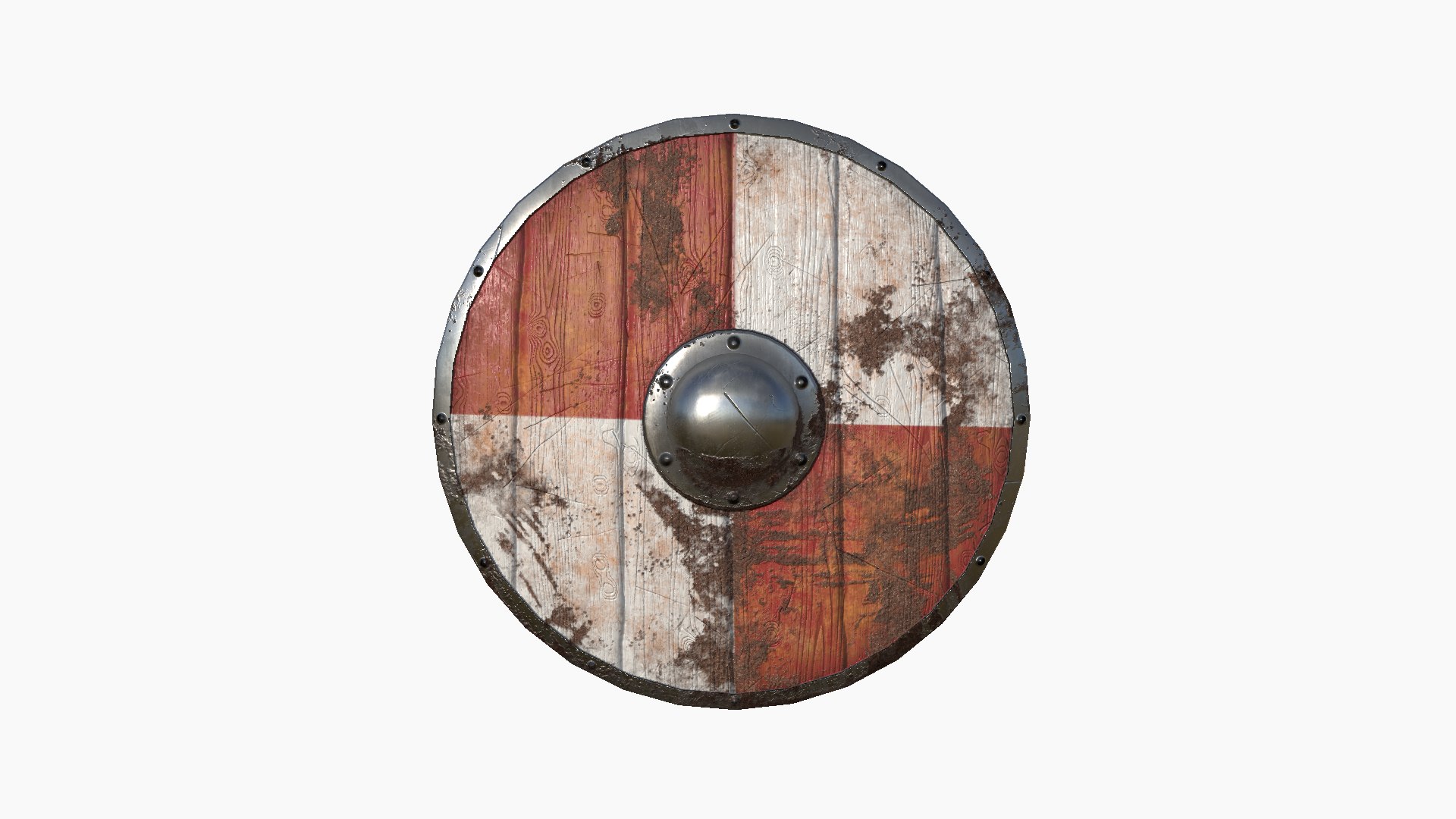 3D Viking Shield A04 Rust - Character Weapon Design - TurboSquid 2234779