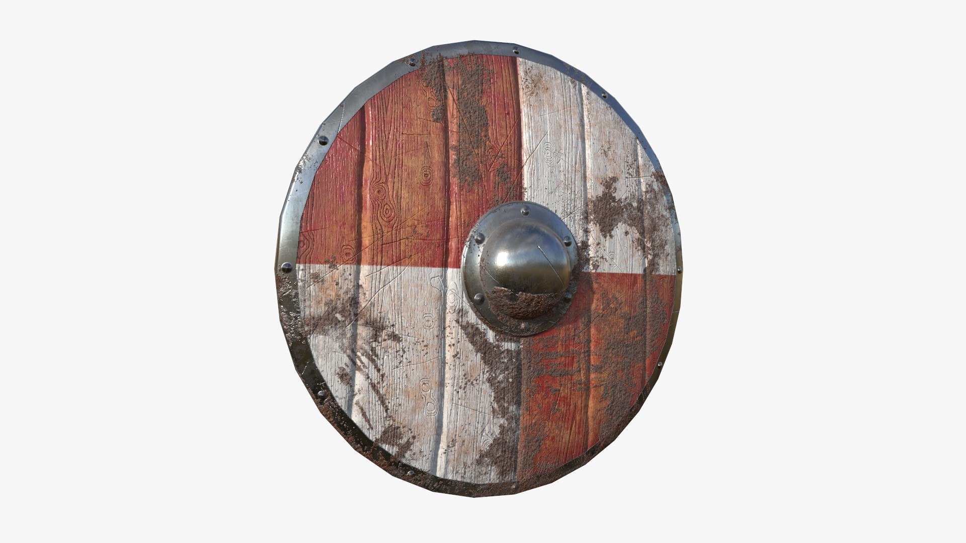 3D Viking Shield A04 Rust - Character Weapon Design - TurboSquid 2234779