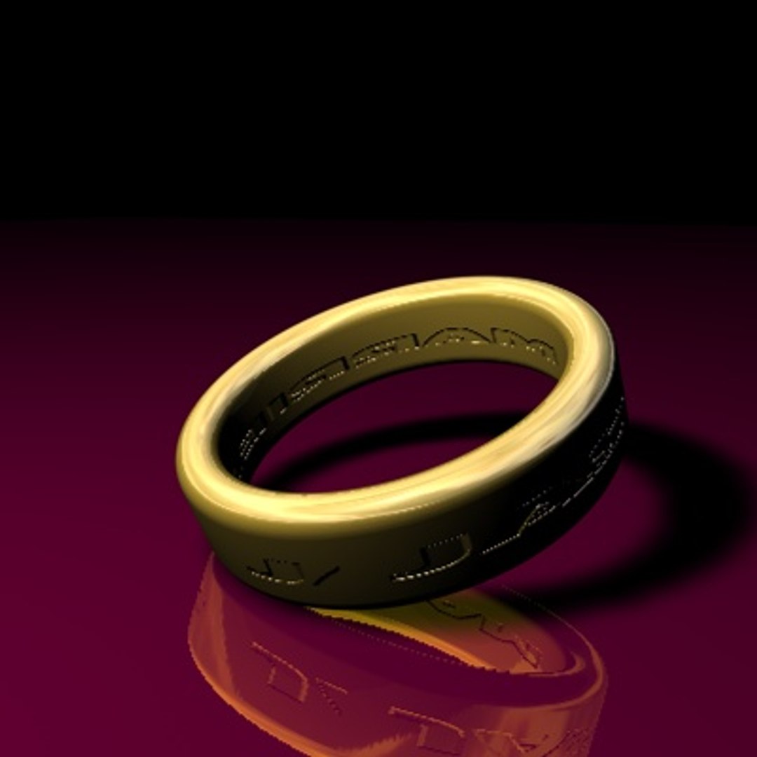 3d model ring