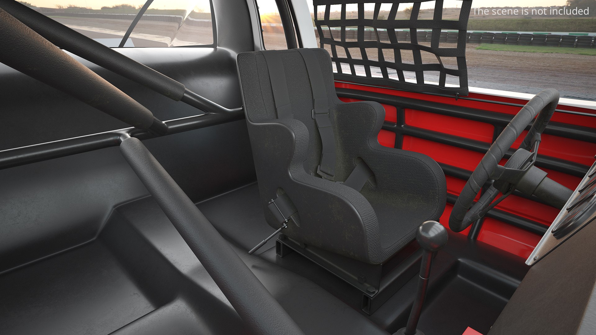 Chevrolet Monte Carlo SS Nascar Race Car Red White 3D Model ...