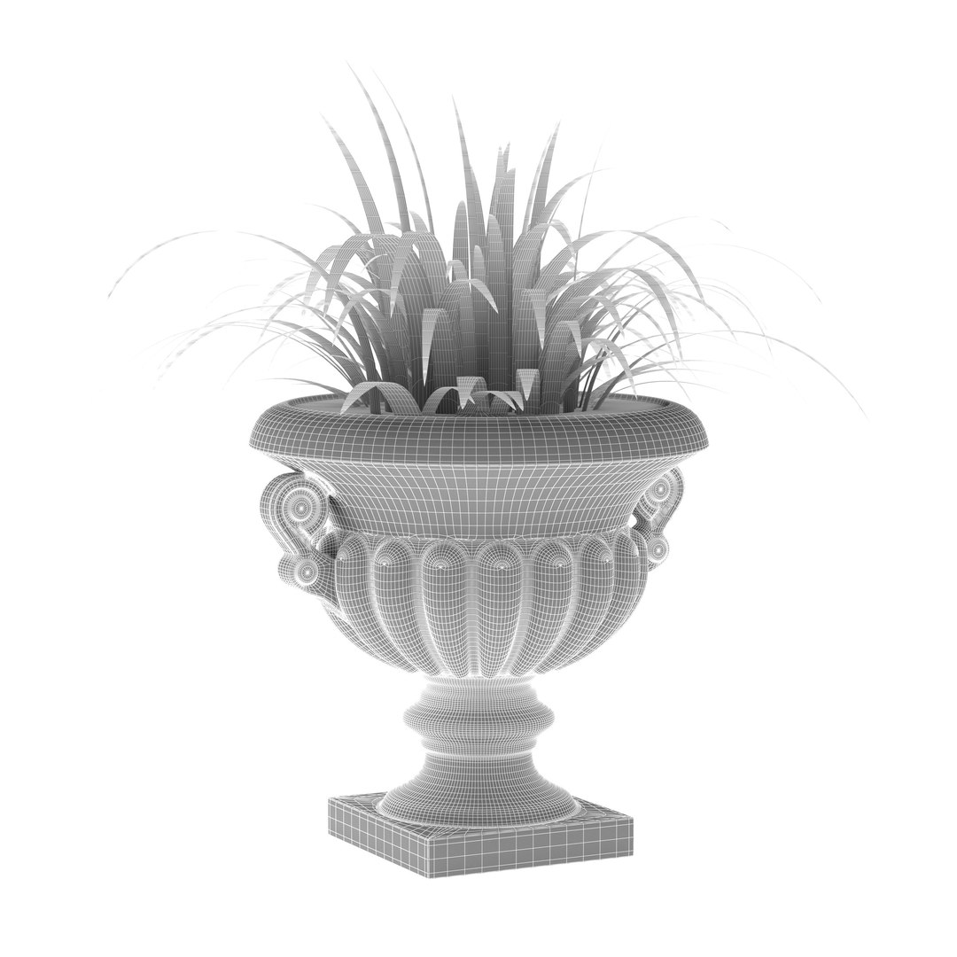 3D model Flowerpot B16 - TurboSquid 2033997