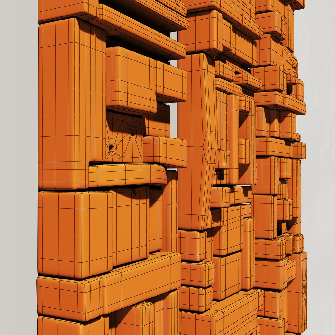 3D Model Wood Panel N7 - TurboSquid 2236246