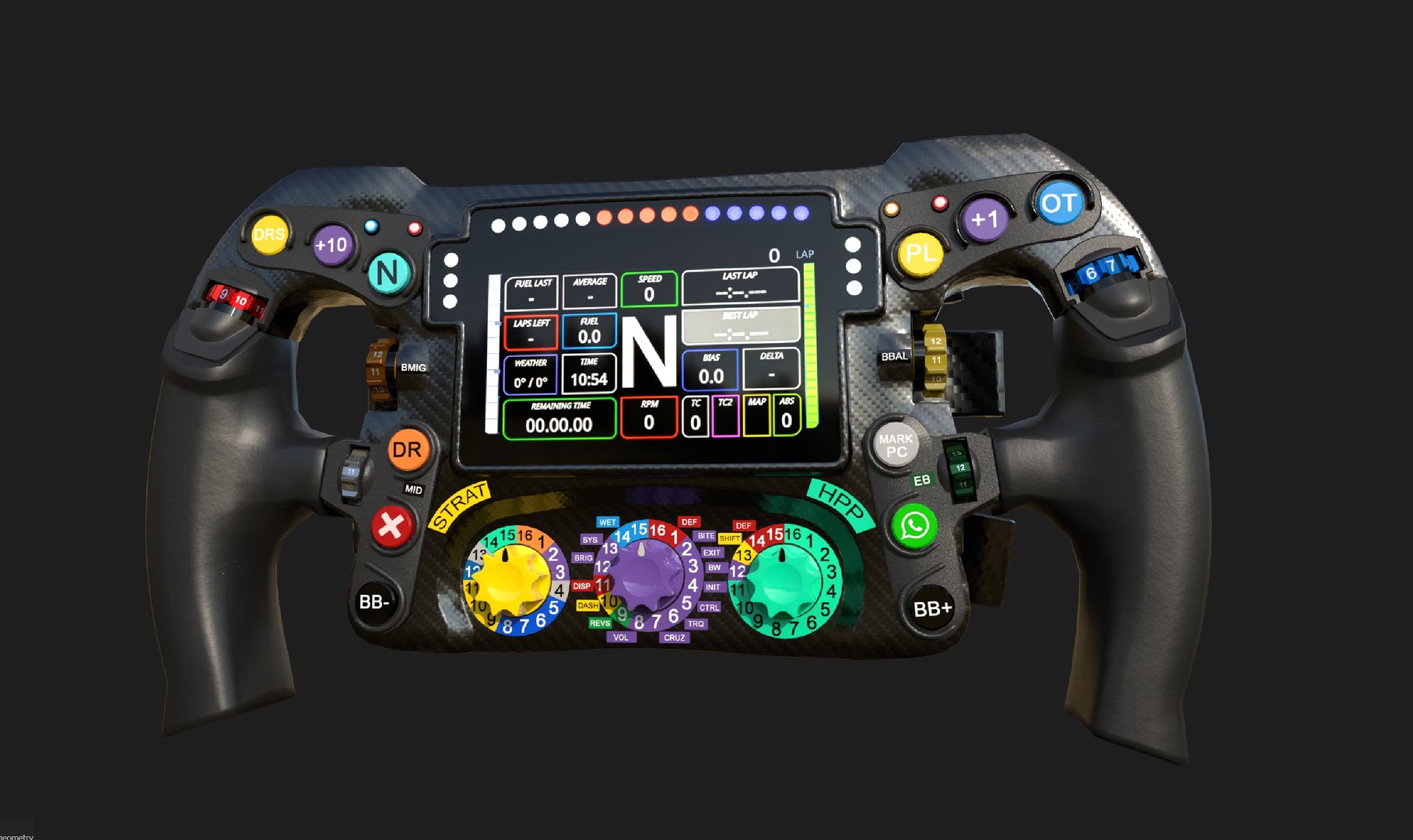 F1 Generic Red Racer 2025 Template For Livery Model - TurboSquid 2375081