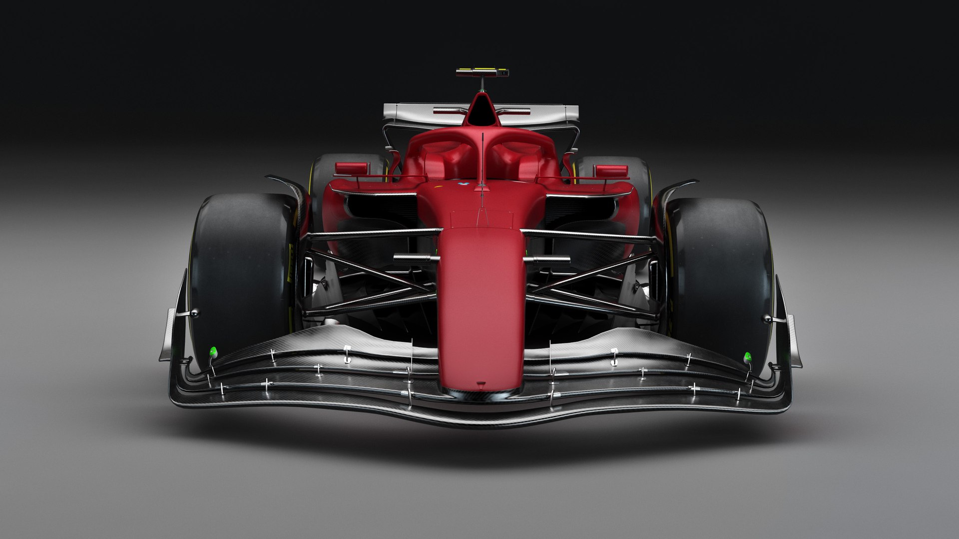 F1 Generic Red Racer 2025 Template For Livery Model - TurboSquid 2375081