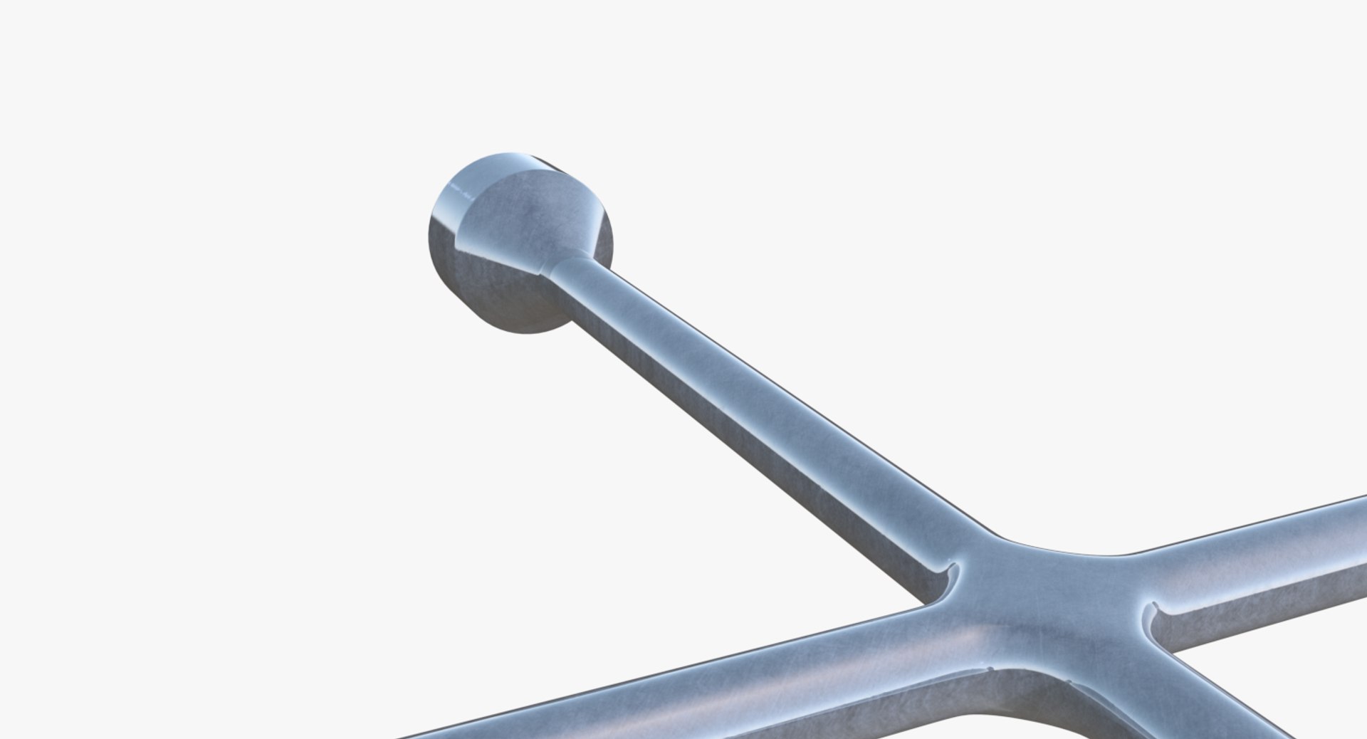 lug wrench 3d model