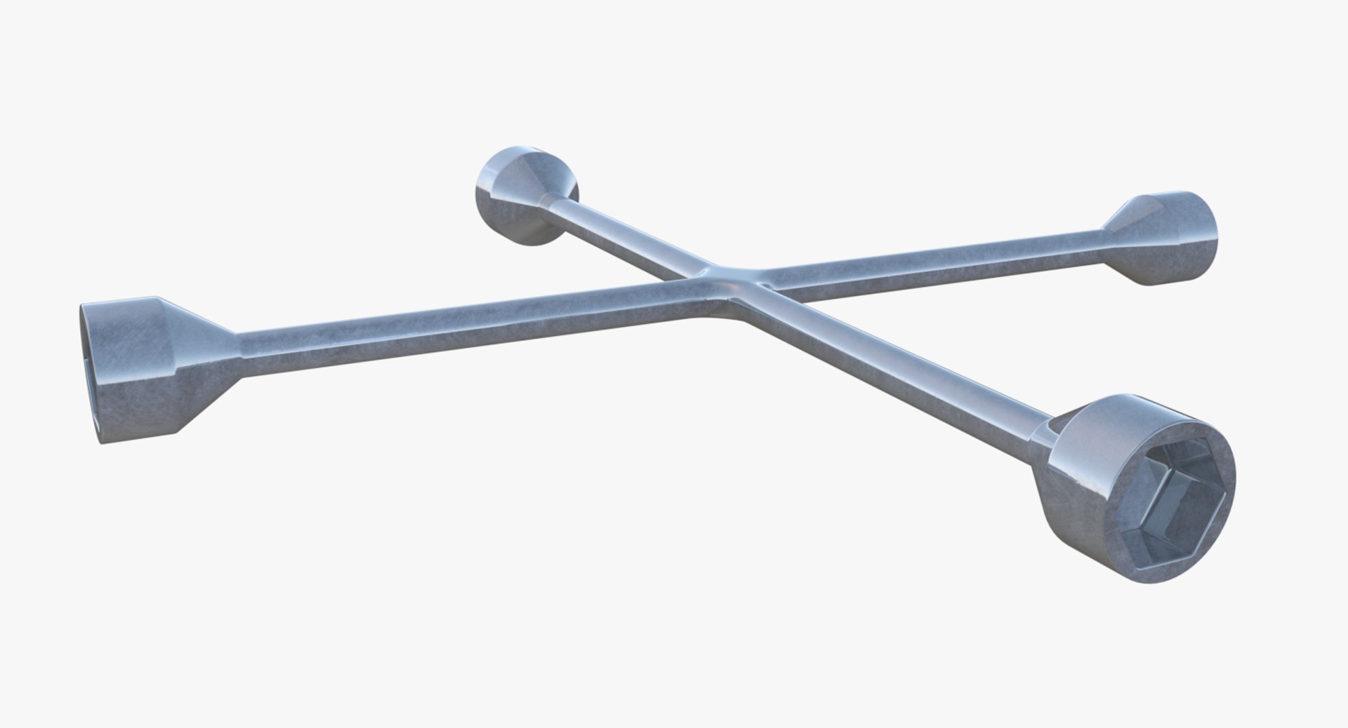 lug wrench 3d model