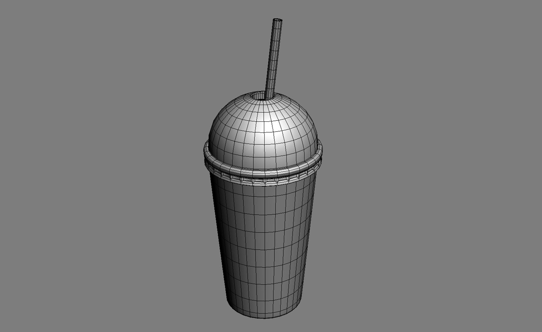 Cup milkshake paper 3D - TurboSquid 1395866