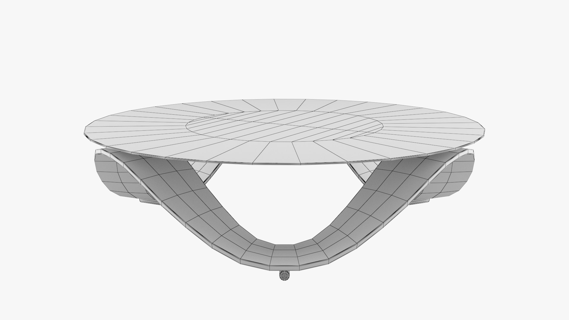 Sumo Table 3D Model - TurboSquid 1305322