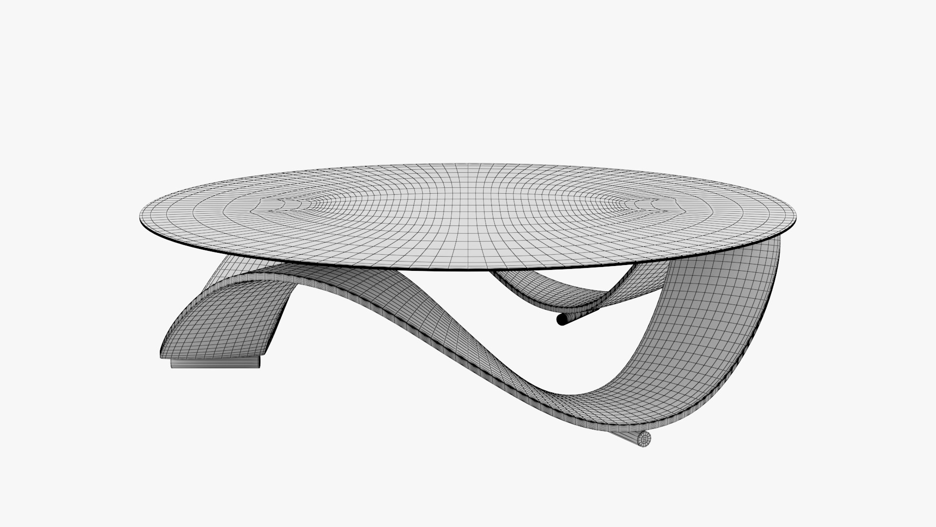 Sumo Table 3D Model - TurboSquid 1305322
